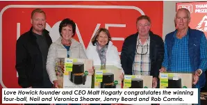 GOLFERS SWING INTO ACTION TO HELP LOVE HOWICK - PressReader