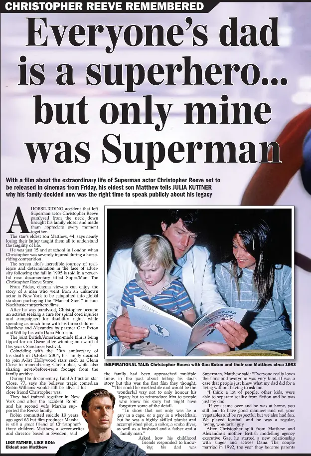 Everyone’s dad is a superhero... but only mine was Superman - PressReader