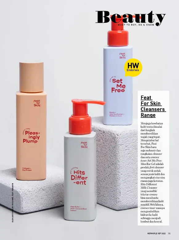 Feat For Skin Cleansers Range - PressReader