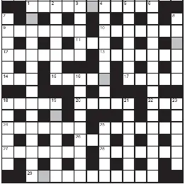 CRYPTIC CROSSWORD - PressReader