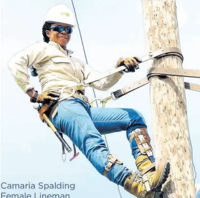 Camaria Spalding – A woman not afraid to cross lines - PressReader
