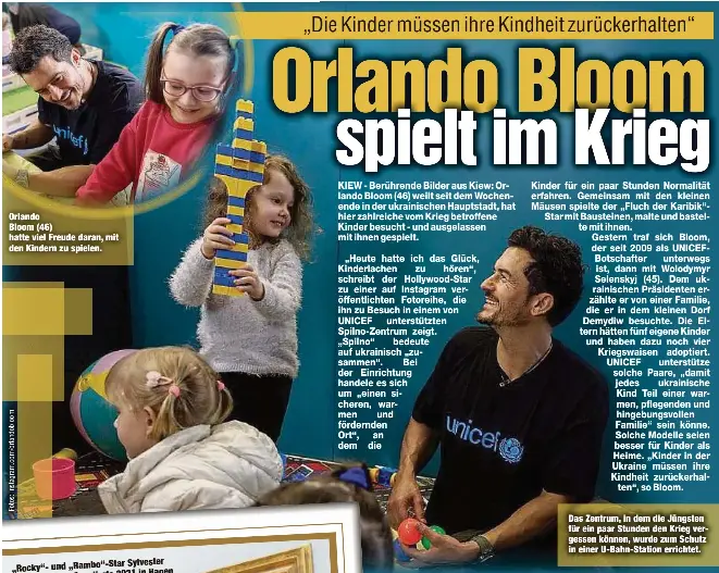Orlando Bloom spielt im Krieg - PressReader