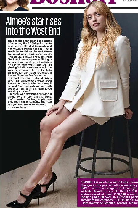 Aimee’s star rises into the West End - PressReader