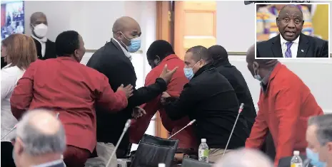 EFF disrupts Ramaphosa’s budget vote - PressReader