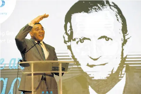 HEART stood on shoulders of Norman Manley – Holness - PressReader