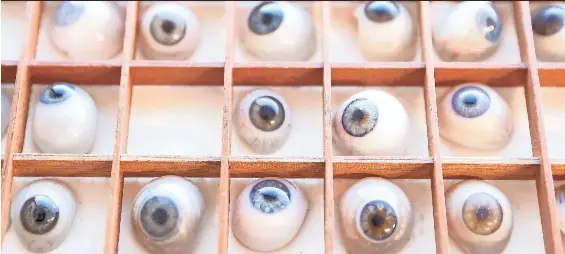 EYE PROSTHETIC­S BRING CONFIDENCE - PressReader