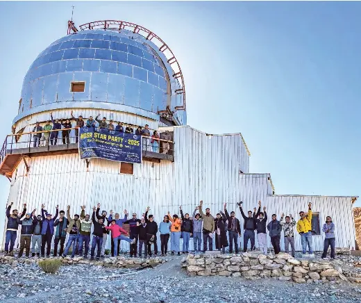 Hanle protects its dark skies and builds a future on stargazing ...