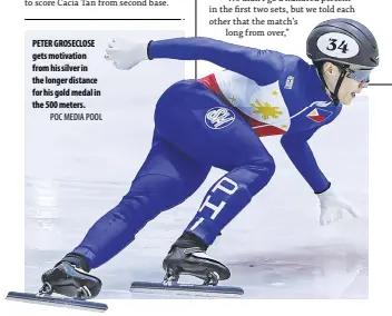 Groseclose leaves rivals gasping in speed skating - PressReader
