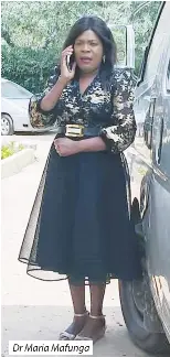 Dr Maria Mafunga orders police to destroy disputed house - PressReader