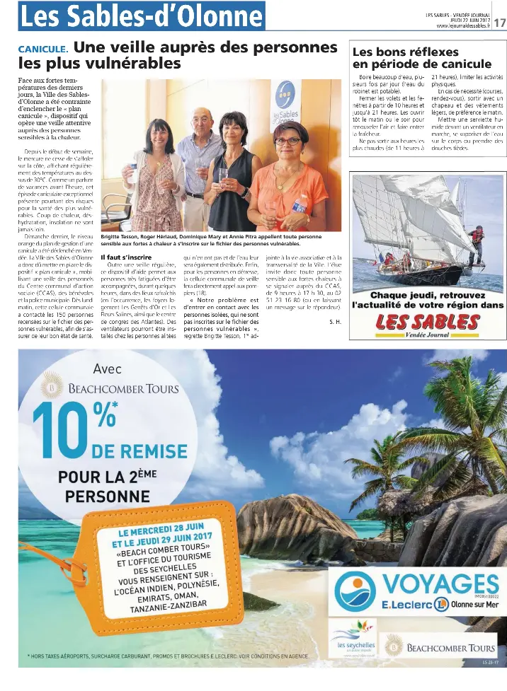 Une veille auprès des personnes les plus vulnérable­s - PressReader