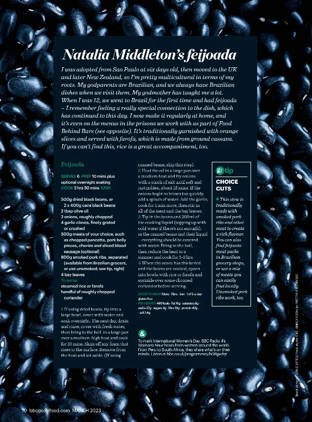 Natalia Middleton’s feijoada - PressReader