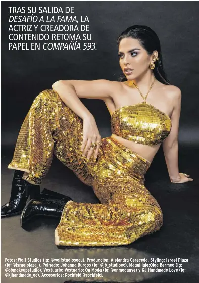 EMMA GUERRERO “QUIERO CREER QUE CAROLINA JAUME ES UNA BUENA MUJER” - PressReader