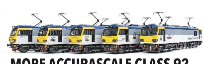 MORE ACCURASCAL­E CLASS 92 DECORATED SAMPLES - PressReader