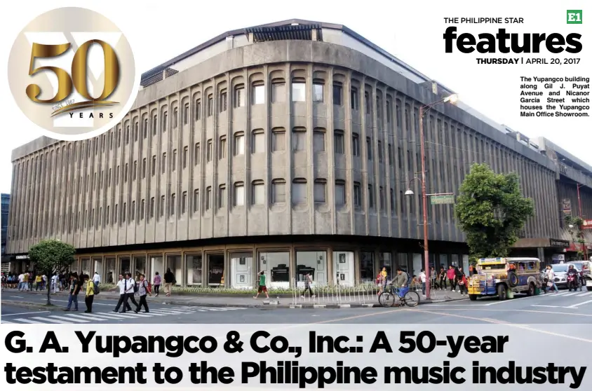 G. A. Yupangco & Co., Inc.: A 50-year testament to the Philippine music ...