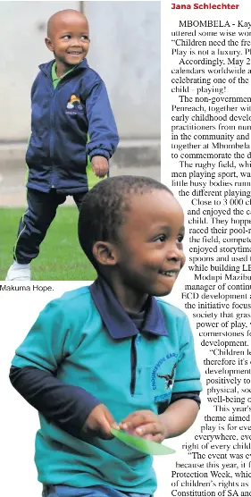 An entire day dedicated to play - PressReader