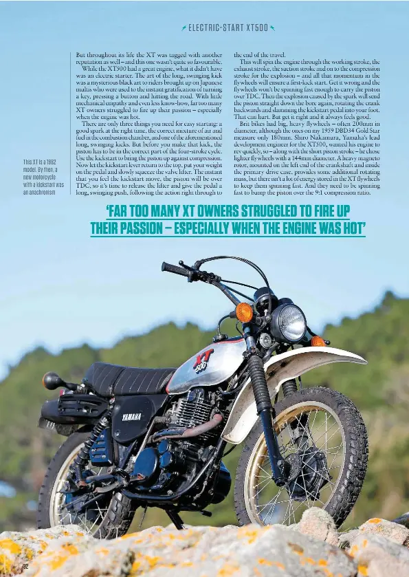 XT500 WITH ELECTRIC BOOT - PressReader