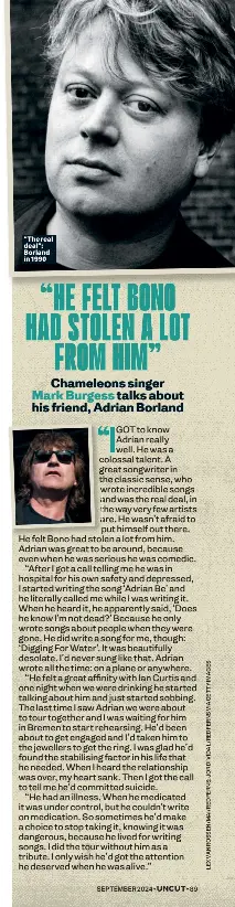 “HE FELT BONO HAD STOLEN A LOT FROM HIM” - PressReader