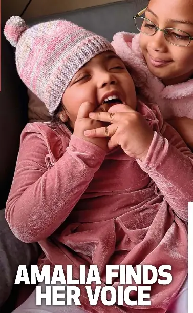 Parents’ pride and joy as girl with rare condition blossoms - PressReader