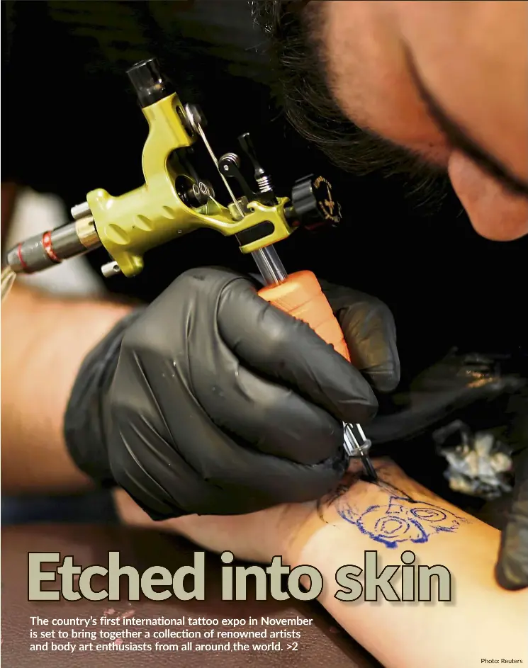 Etched into skin - PressReader