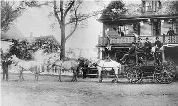 Exciting stagecoach journeys in Colchester County - PressReader