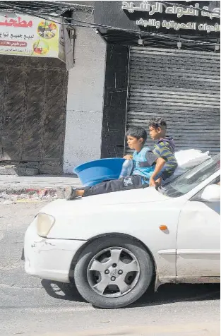 Thousands cram roads after Israel warning - PressReader