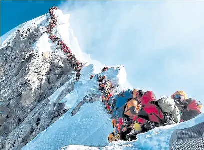 On Everest, you’re not alone - PressReader