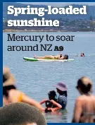 Spring-loaded sunshine - PressReader