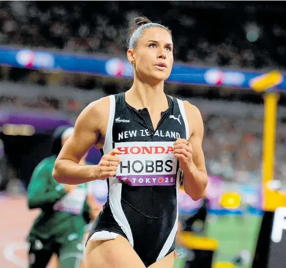 Hobbs narrowly misses world final - PressReader