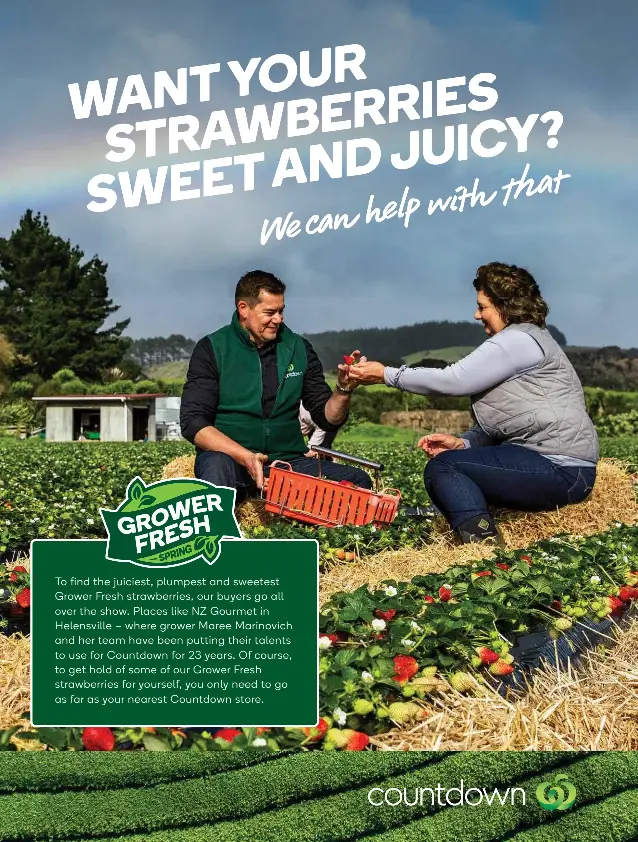 WANT YOUR STRAWBERRI­ES SWEET AND JUICY? - PressReader