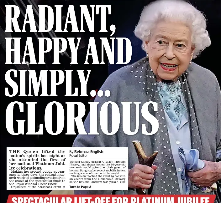 RADIANT, HAPPY AND SIMPLY... GLORIOUS - PressReader