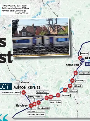 New station and tunnels planned as part of revised East West Rail scheme - PressReader