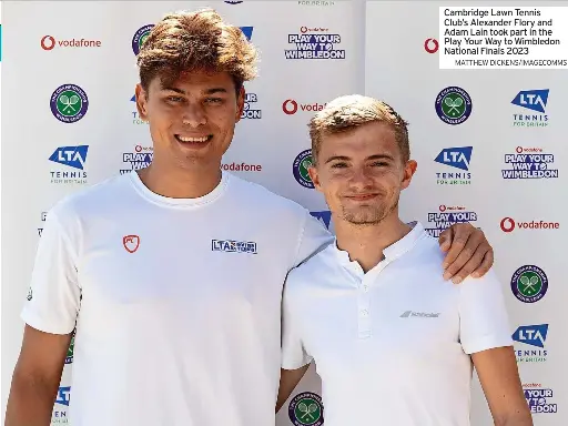 Lain and Flory secure silver doubles medals - PressReader