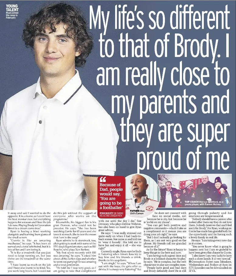 My life’s so different to that of Brody. I am really close to my parents and they are super ...