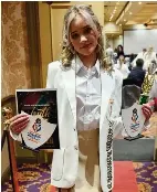Rosie receives new sash - PressReader