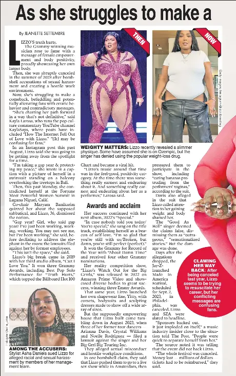 As she struggles to make a - PressReader