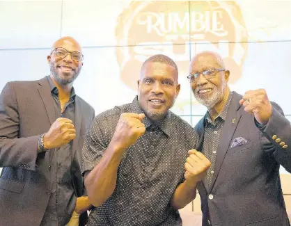 Ruddock, Toney return to the ring for charity - PressReader