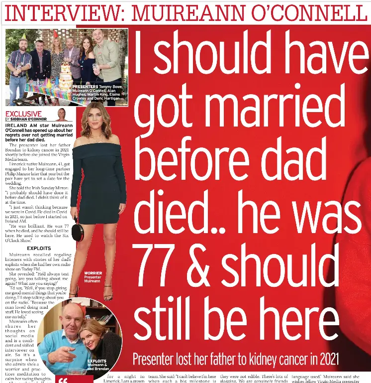 I should have got married before dad died.. he was 77 & should still be ...