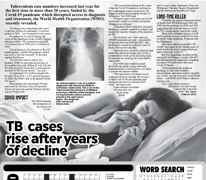 TB cases rise after years of decline - PressReader