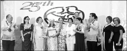 CHAMPIONS OF KATUTUBO IS ULIRANG INA AWARDEE: - PressReader
