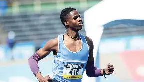 Powell carrying the f lag for Edwin Allen boys - PressReader