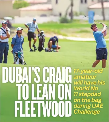 DUBAI’S CRAIG TO LEAN ON FLEETWOOD - PressReader