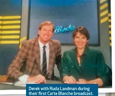 Derek Watts: 30 years of Carte Blanche - PressReader