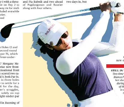 PAGDANGANA­N CLIMBS TO 6TH - PressReader