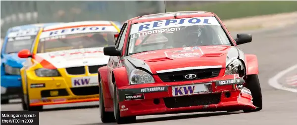 JAMES THOMPSON: “RACING WAS IN MY HEART” - PressReader