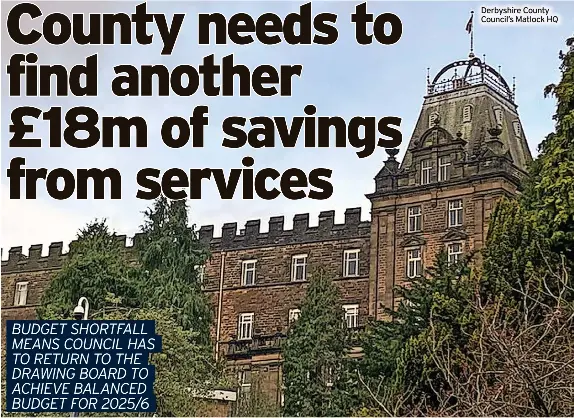 County needs to find another £18m of savings from services - PressReader