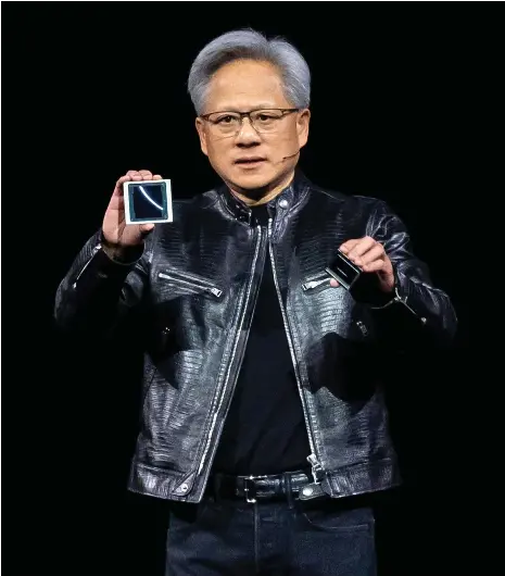 Nvidia chief Huang unveils Blackwell, the world’s most powerful chip ...