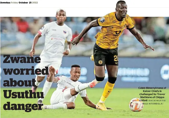 Zwane worried about Usuthu danger - PressReader