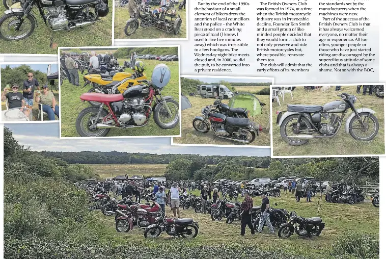 British Owners Club (Essex)’s Classic Motorcycle Show - PressReader