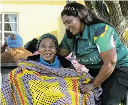 Gift of the Givers brings joy, warmth to elderly - PressReader