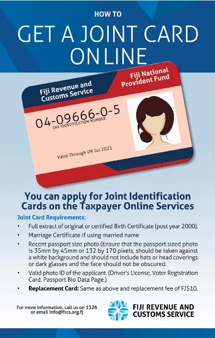 How to Apply for Joint Identifica­tion Card on the Taxpayer Online ...